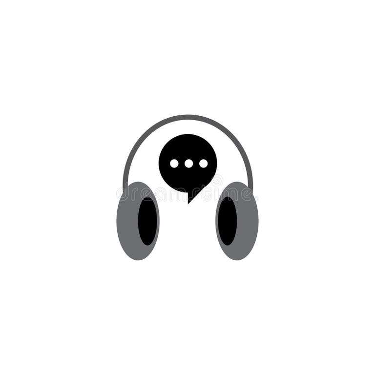 Het Set of Ears Communication Tool Logo Design Vector Illustration ...