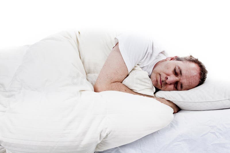 Het slapen van mensen stock foto. Image of routinematig - 17842588