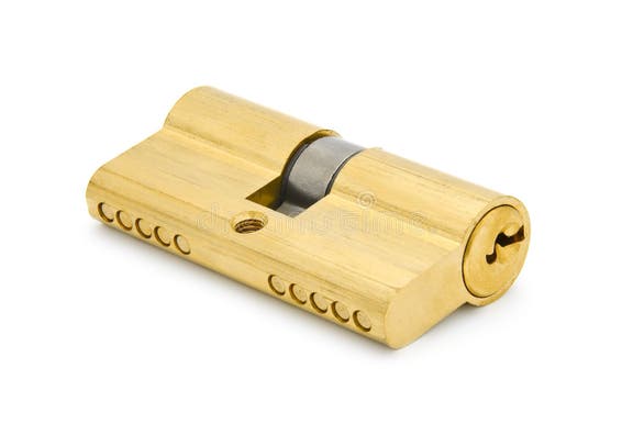 Het slot van de knop stock foto. Image of knop, veiligheid - 17538760