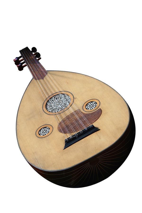 Het Snaarinstrument Van De Luit Stock Afbeelding - Image of vastgeklemd ...