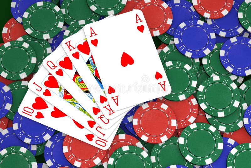 Het Spel van Pocker stock foto. Image of weddenschap - 11041838