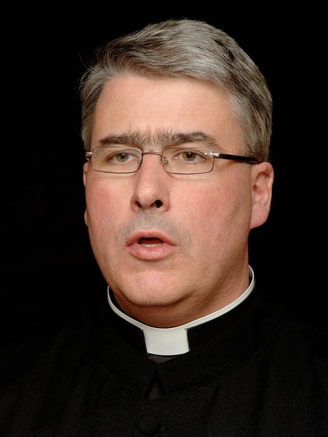 Het Prediken Van De Priester Stock Foto - Image of trouw, comfortabel ...