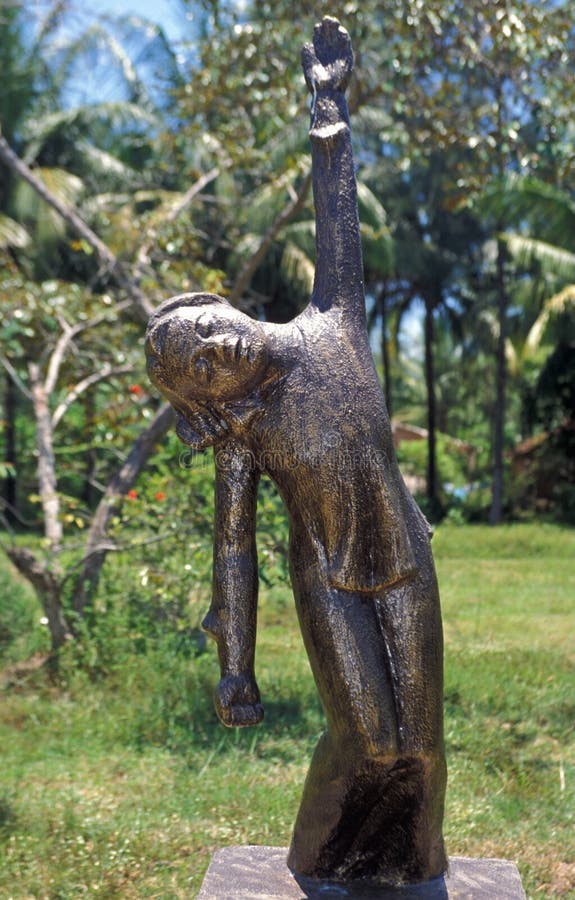 Brons Standbeeld Voorzitter Johan Adolph Pengel Van Suriname ...