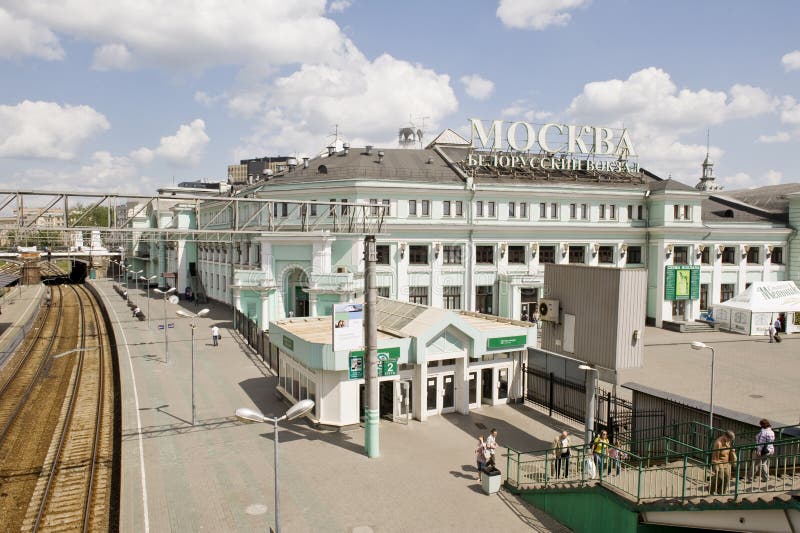 Het station van Moskou redactionele fotografie. Image of museum - 19994892