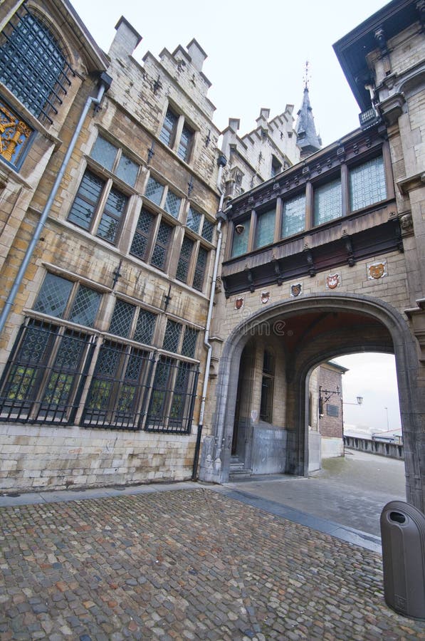 Het Steen Castle In Antwerpen Editorial Image - Image of steen, history ...