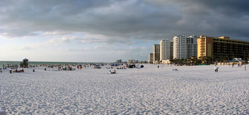 Clearwater Beach, Florida stock afbeelding. Image of panoramisch - 2498965