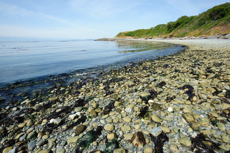 Het strand van de kust stock foto. Image of achtergrond - 12779738