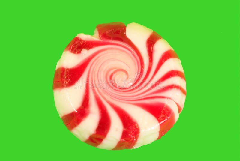 Het Suikergoed Van De Pepermunt Stock Foto - Image of geïsoleerd ...