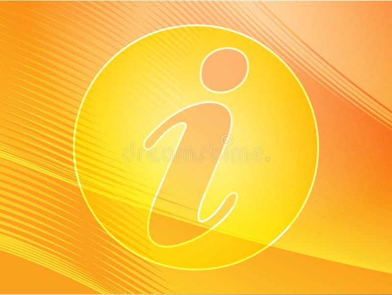 Het Symbool Van De Informatie Stock Illustratie - Illustration of ...