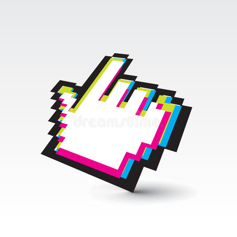 Het symbool van de muis vector illustratie. Illustration of ontwerp ...