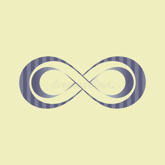 Het Symbool Van De Oneindigheid Vector Illustratie - Illustration of ...