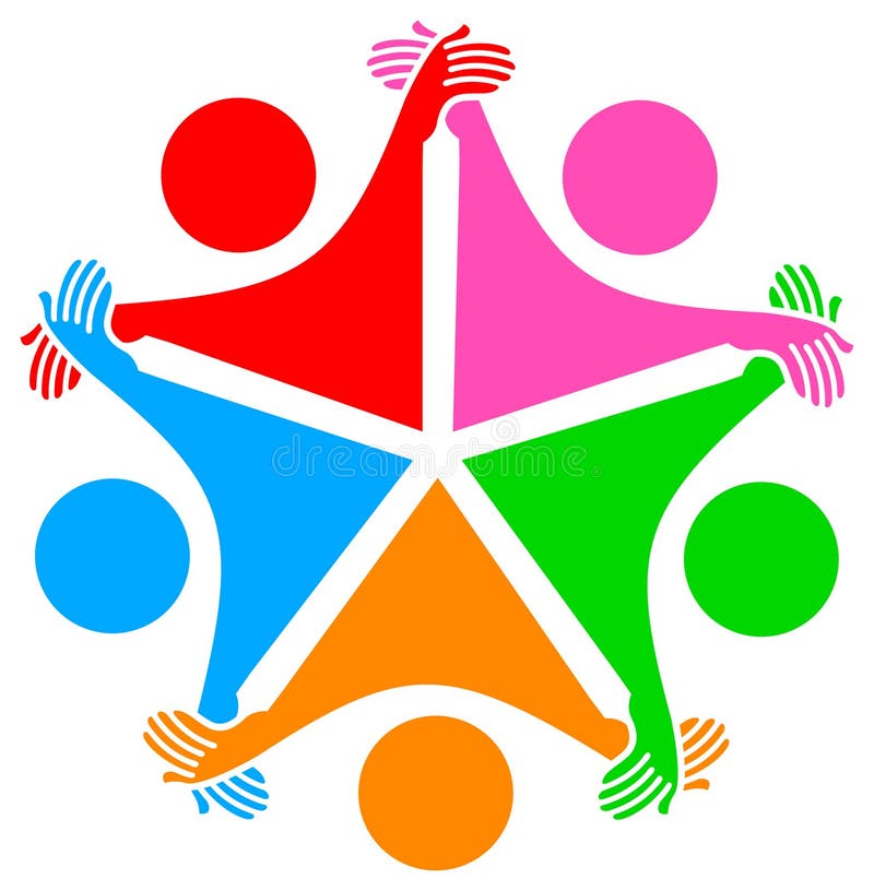 Het Symbool Van De Samenwerking Vector Illustratie - Illustration of ...