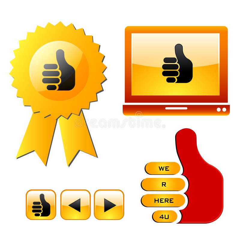 Het symbool van het succes vector illustratie. Illustration of ...