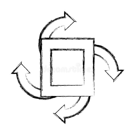 Het Symbool Van Infographicpijlen Vector Illustratie - Illustration of ...