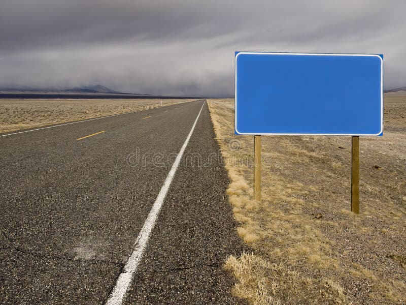 Het Teken van de weg stock foto. Image of troosteloos - 7260544