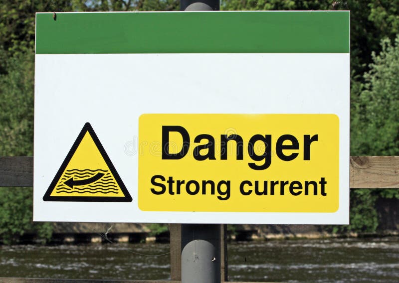 Het Teken van het gevaar stock foto. Image of gevaarlijk - 9362204