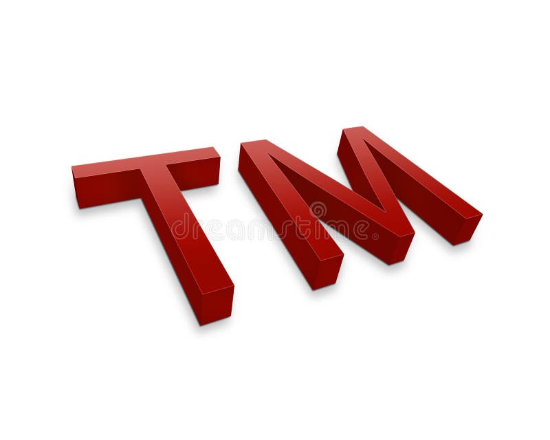 Het Teken Van Het Handelsmerk Stock Illustratie - Illustration of teken ...