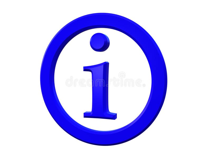 Informatiebord stock illustratie. Illustration of blauw - 3107044