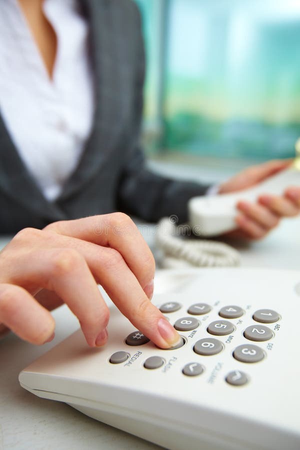 Het telefoneren stock foto. Image of communiceer, zaken - 26817324