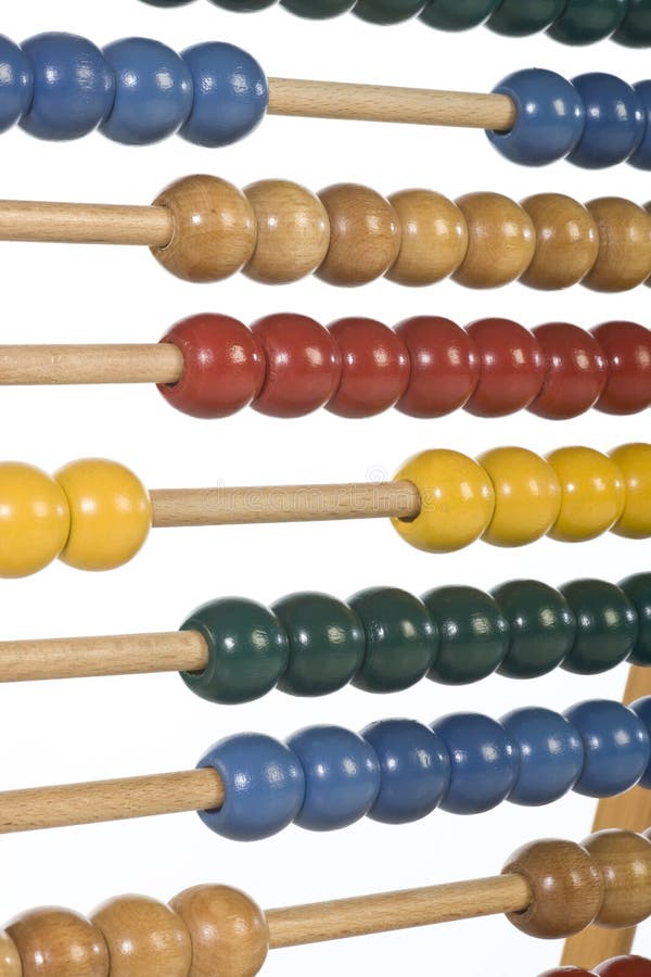 Telraam stock afbeelding. Image of kleurrijk, leren, toevoegen - 7202759