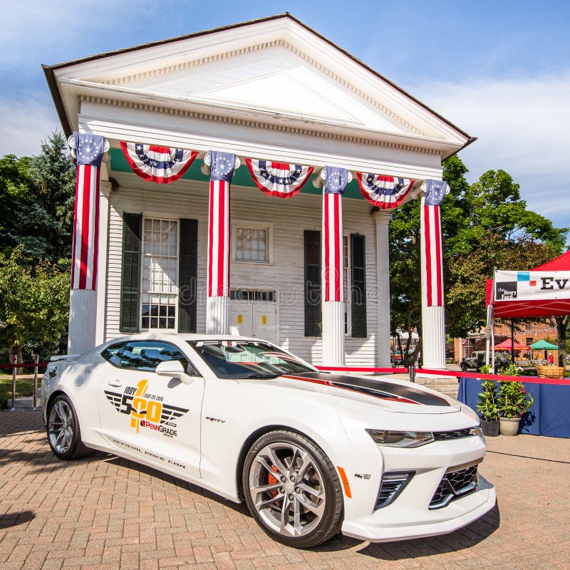 2016 Het Tempoauto Van Chevrolet Camaro Indy Redactionele Afbeelding ...