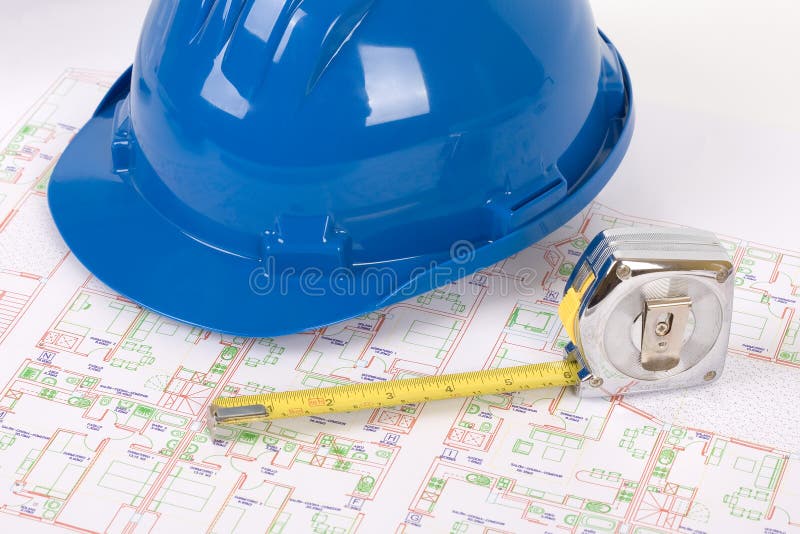 Het Toestel En De Plannen Van De Veiligheid Stock Foto - Image of ...