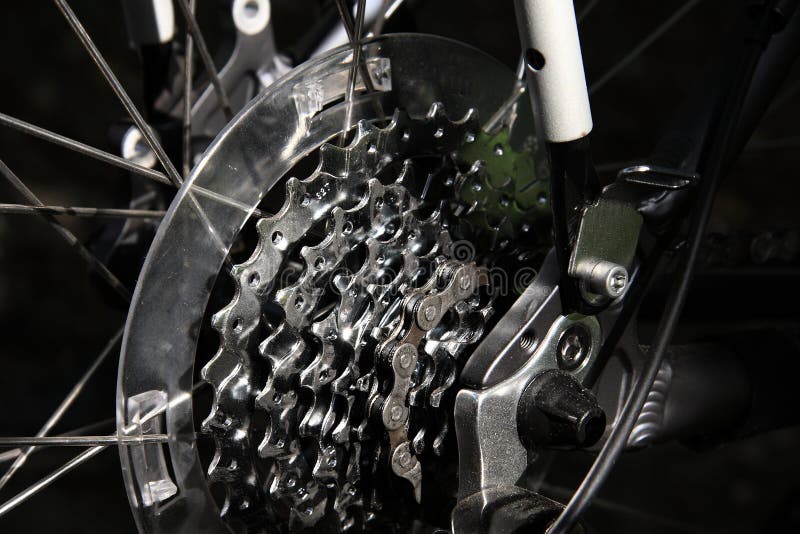 Het toestel van de fiets stock foto. Image of macht, macro - 10708004