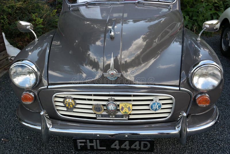 Het Uitstekende Detail Van De Morrisauto Redactionele Afbeelding ...