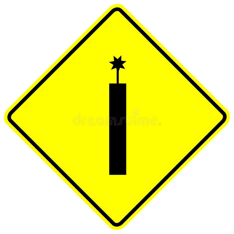 Het Vector Teken Van De Dynamiet Explosieve Patroon Vector Illustratie ...