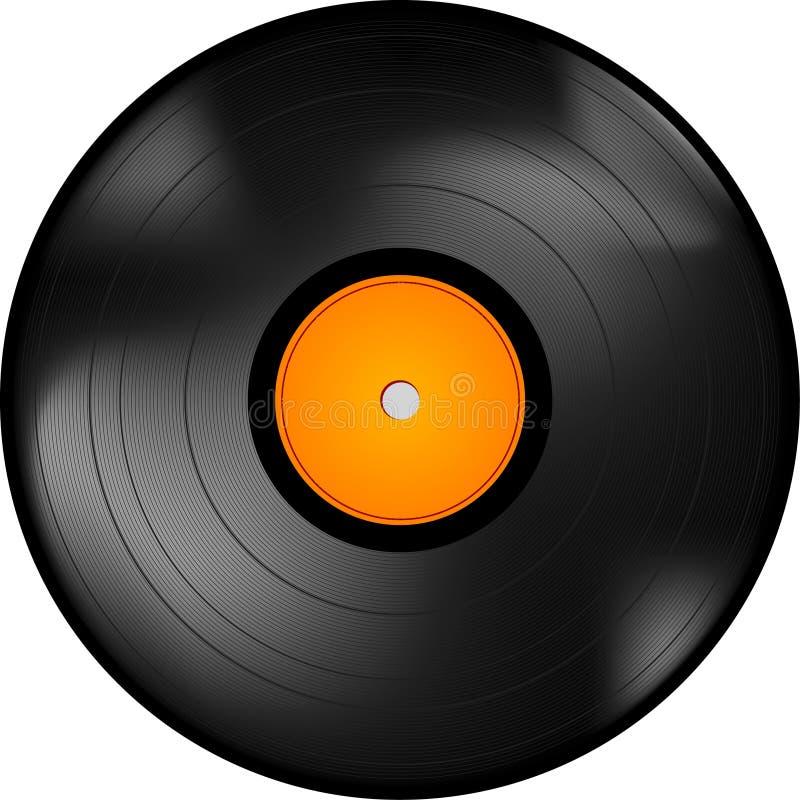 LP-plaat vector illustratie. Illustration of partij, grijs - 8080234