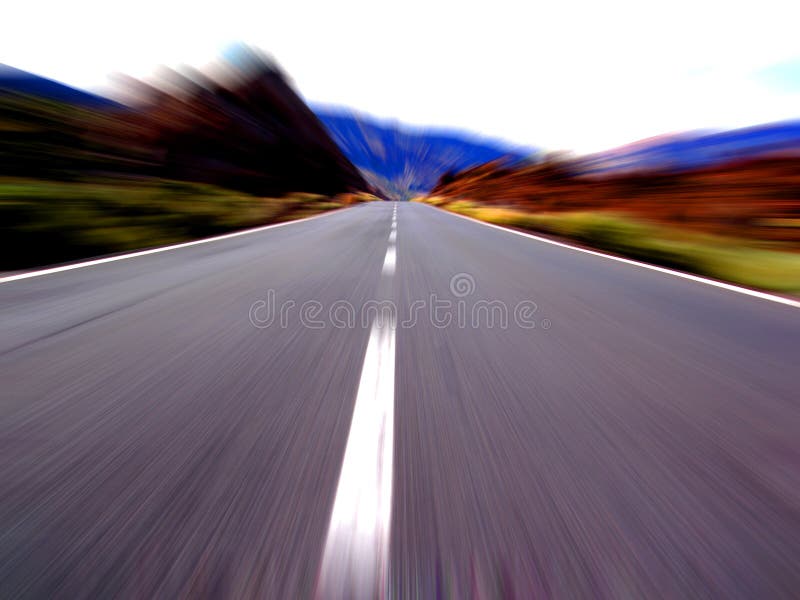 Het versnellen stock afbeelding. Image of landschap, bergen - 2123291