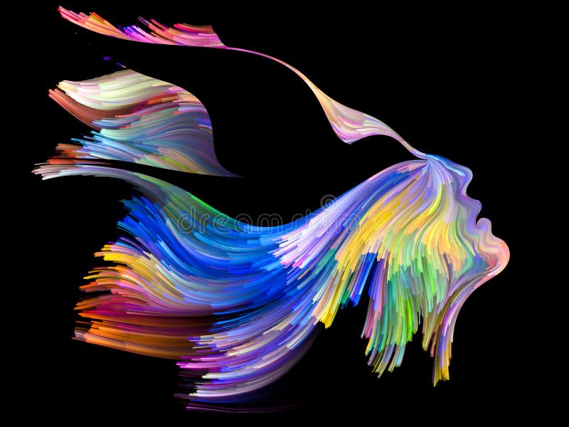 Het Versnellen Van Verbeelding Stock Illustratie - Illustration of ...