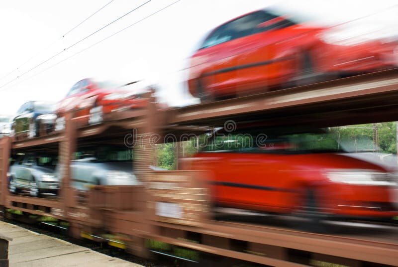 Het vervoer van de auto stock foto. Image of vervagen - 12749888