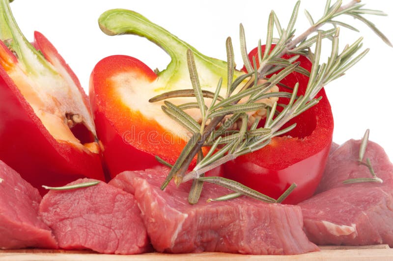 Het Vlees Van Het Rundvlees Stock Foto - Image of kruidenierswinkel ...
