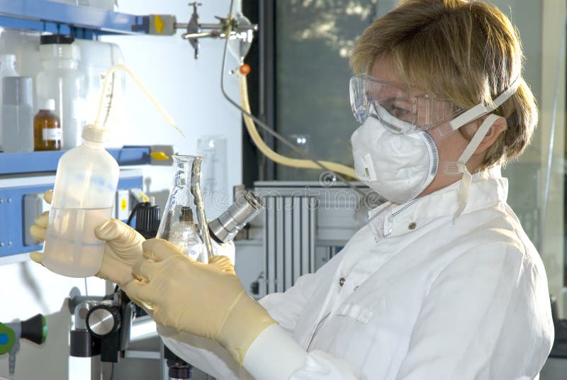 Het werk in laboratorium stock foto. Image of laboratorium - 3407478