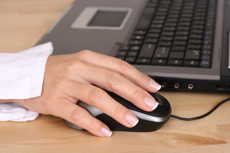 Het werk van de computer stock afbeelding. Image of gegevens - 2186509