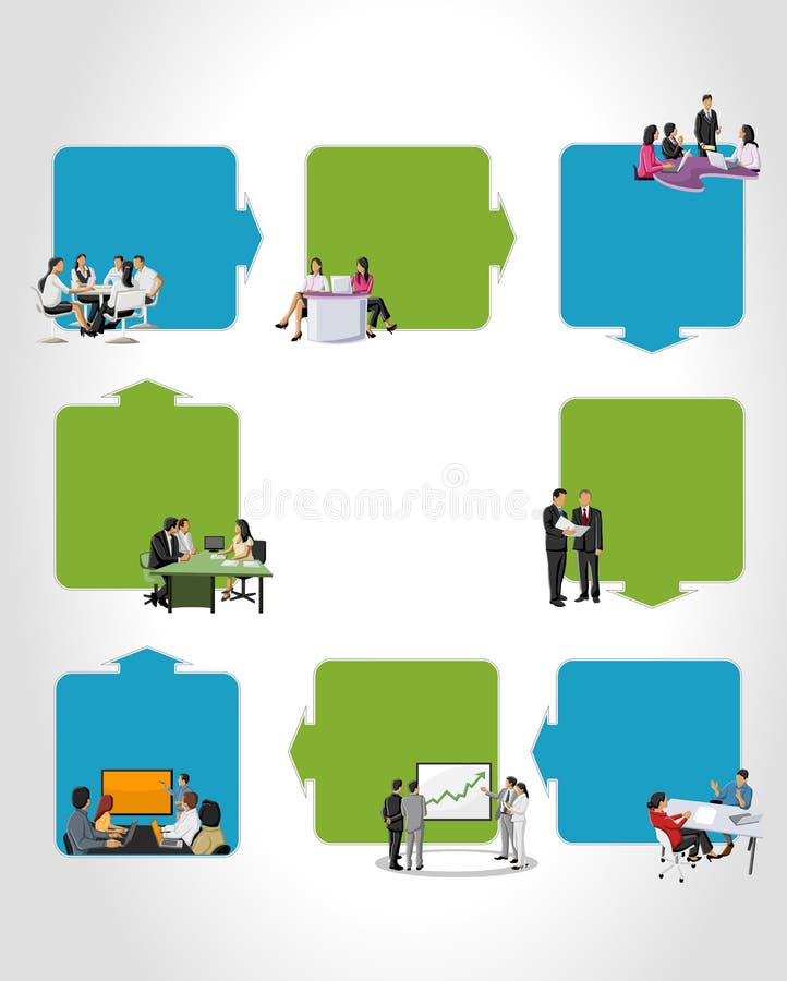 Werkproces Stock Illustrations, Vectors, & Clipart – (217,799 Stock ...