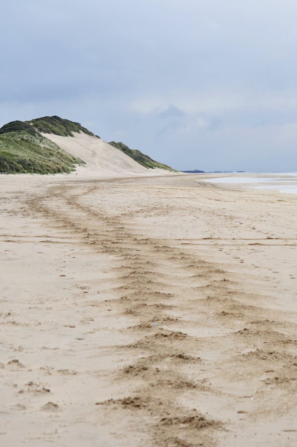 Het Witte Strand Van Rotsen, Portrush, Noord-Ierland Stock Afbeelding ...