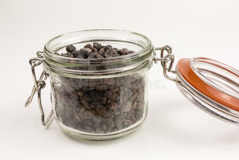 Het Zwarte Zout Van Himalayagebergte Stock Afbeelding - Image of rots ...