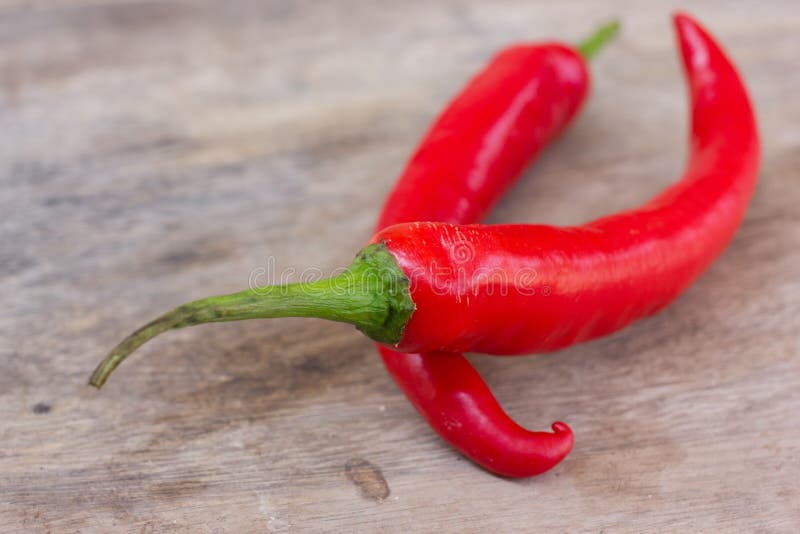 Hete Rode Spaanse Peper of Spaanse Peperspeper Stock Foto - Image of ...