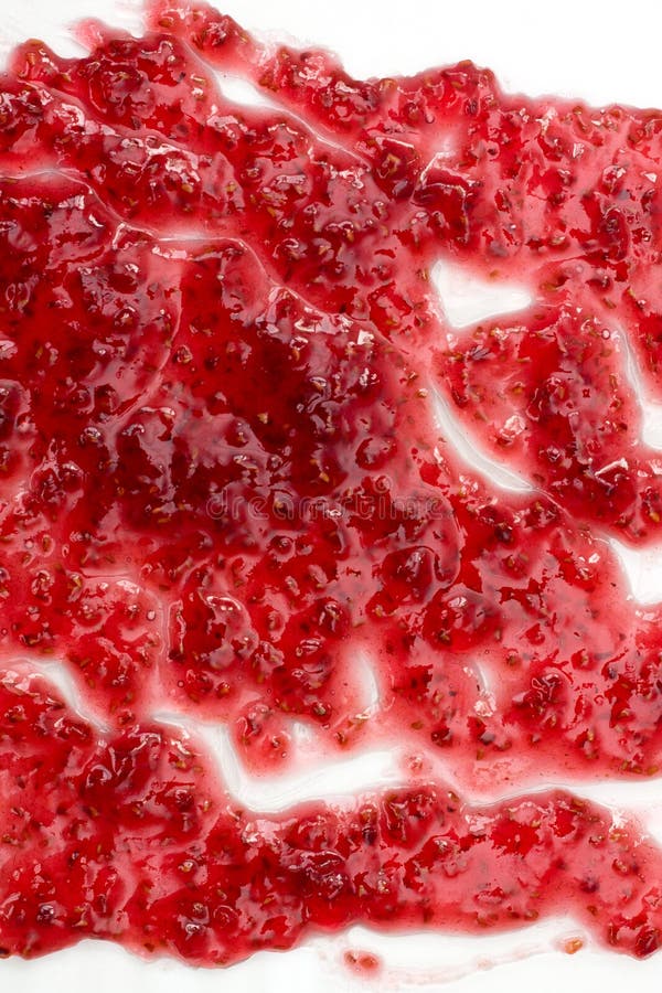 Heterogeneous Mass of Jam, a Flat Top View Stock Photo - Image of berry ...