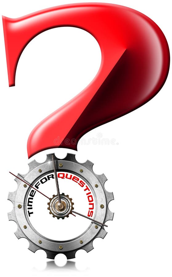 Heure Pour Des Questions - Question Mark Metallic Gear Illustration ...