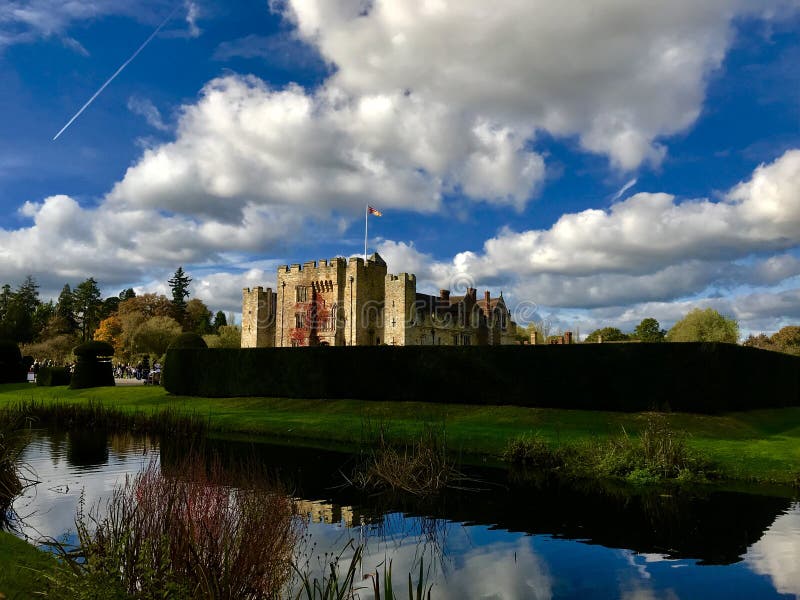 Hever castle stock photo. Image of building, ancient - 185316556