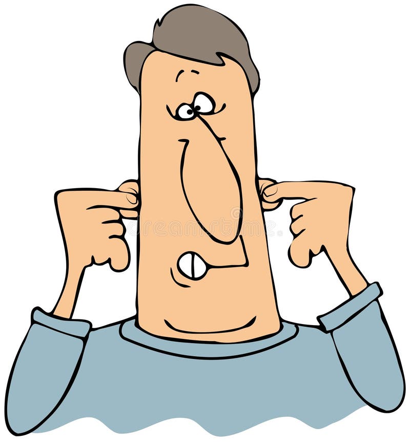 Hevig Lawaai stock illustratie. Illustration of kerel - 8674852