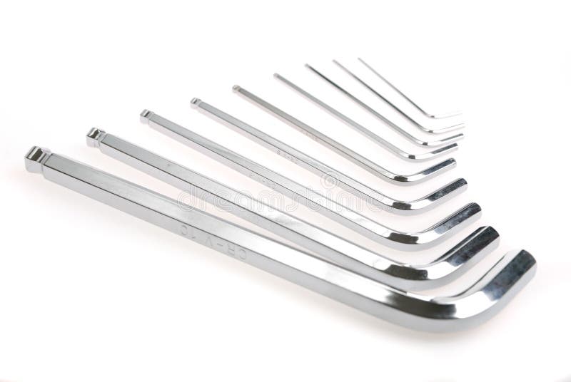 Hex key set stock image. Image of group, engineer, hexagon - 14357931