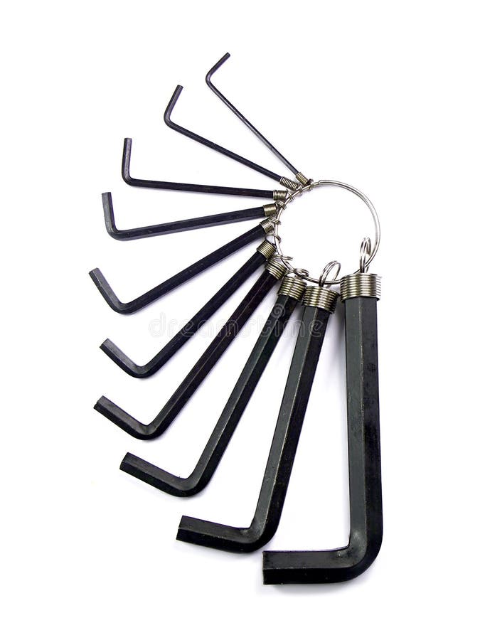 Hex key set stock image. Image of craftsmanship, life, ring - 310369
