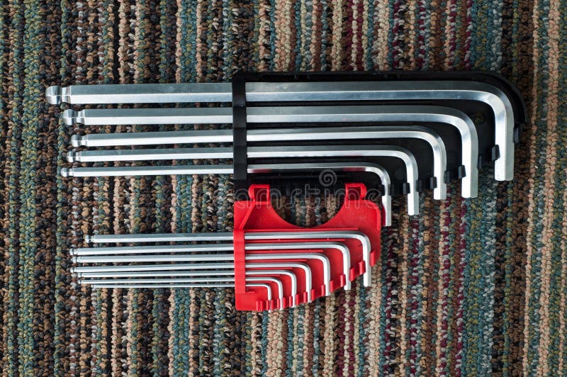 Hex key Set stock photo. Image of instrument, hand, industry - 142108472