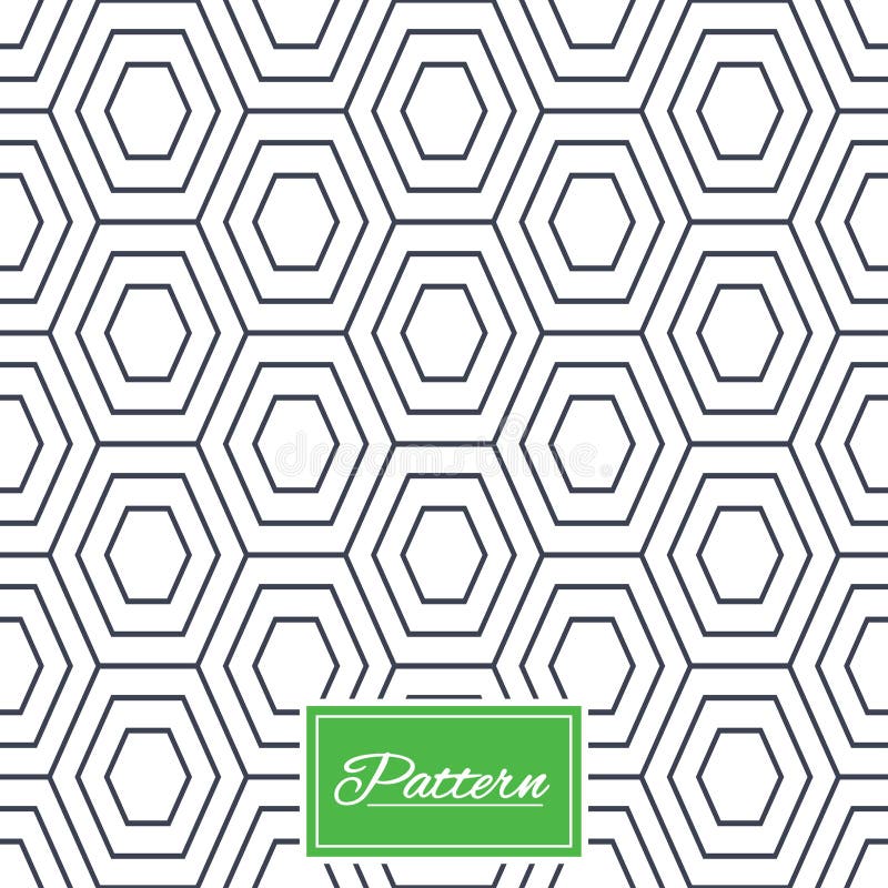 Hex Pattern Repeating Stock Illustrations – 383 Hex Pattern Repeating ...