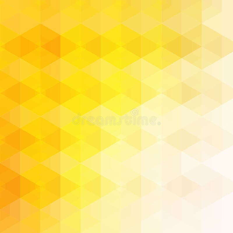 Hex Texture. Yellow Hexagon Pattern, Abstract Chemistry and Biotech ...