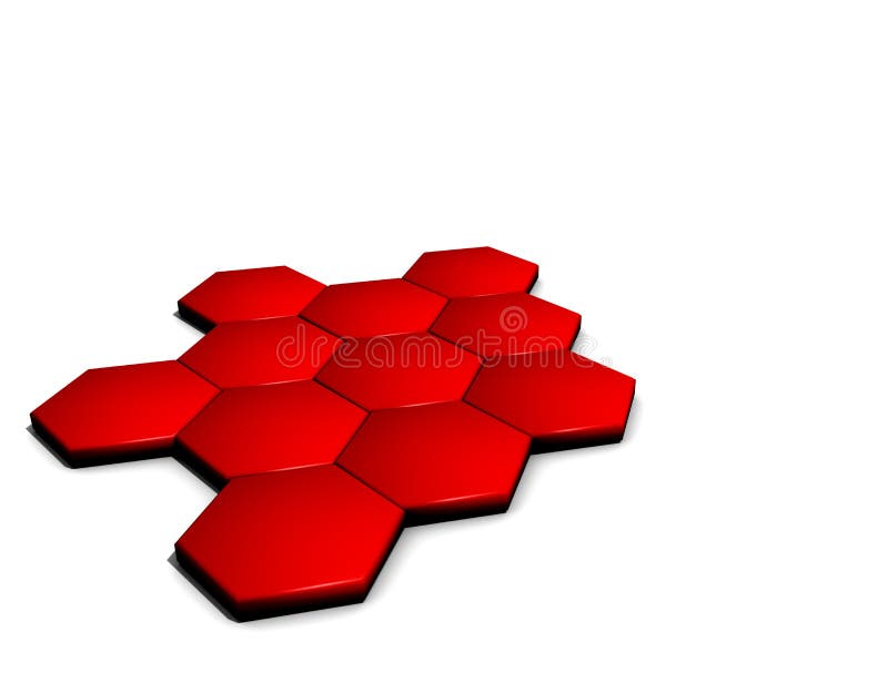 Hexa stock illustration. Illustration of pattern, honey - 11905858